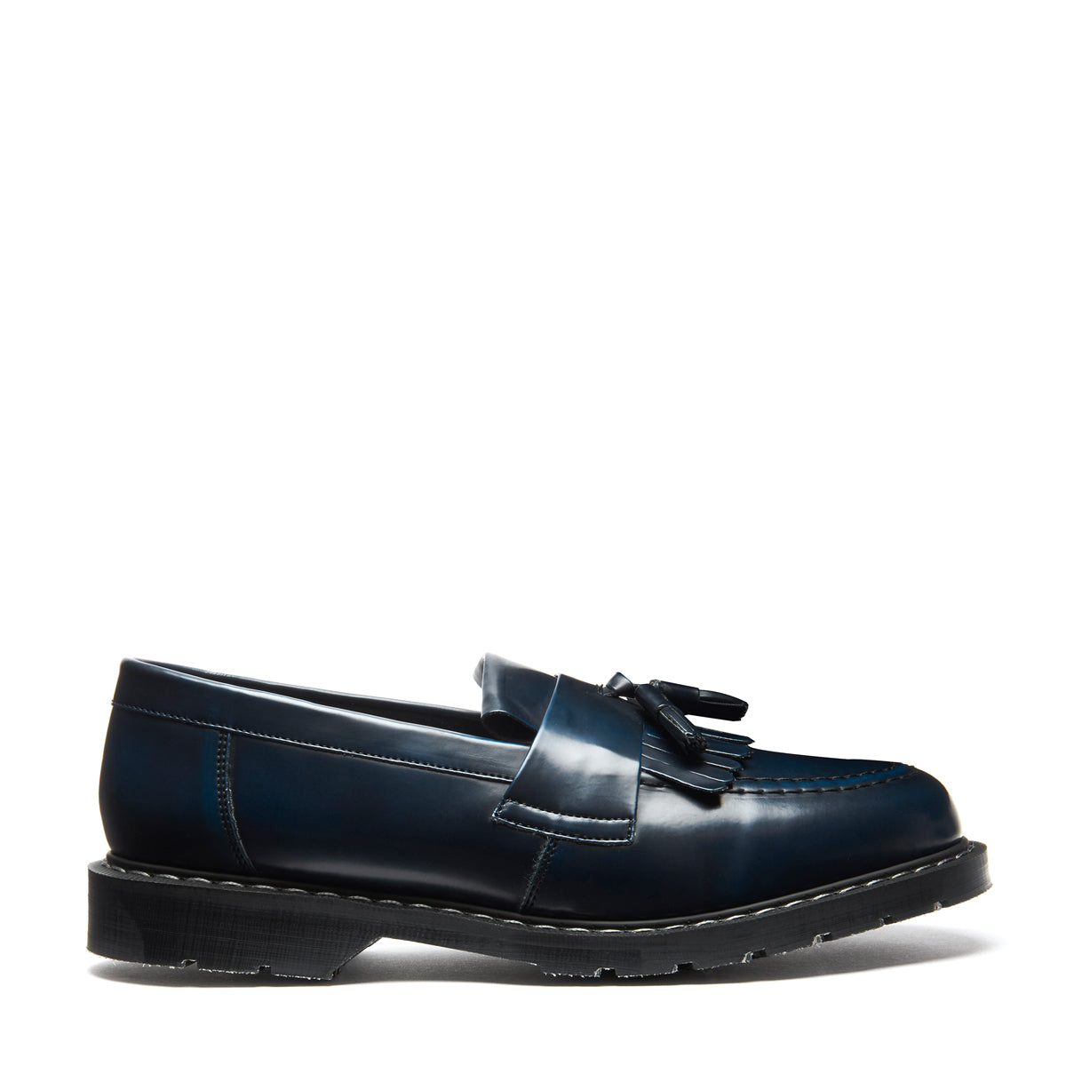 Navy Rub-Off Vegan Tassel Loafer – NPS Solovair USA
